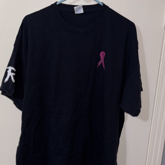 Port and Company | Tops | Breast Cancer Fight Usa Flag Pink Fight ...